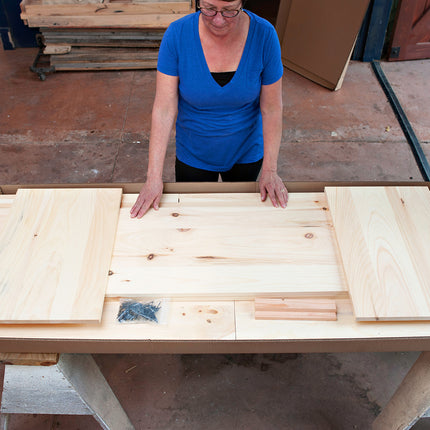 Casket Kit, Plain Pine Box (Shipping Included*) – Casket Builder Supply