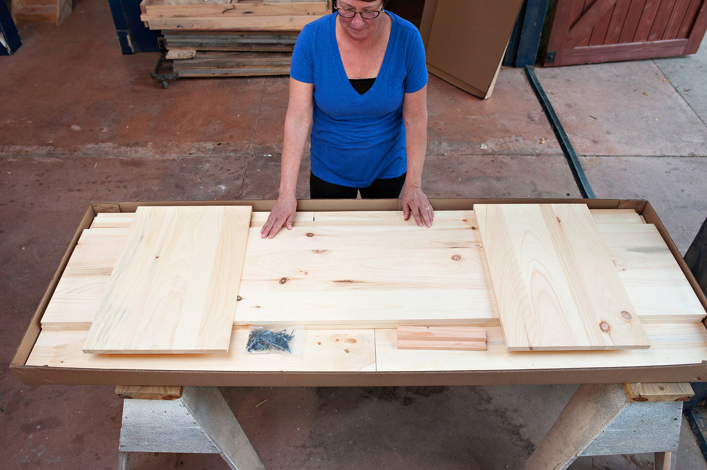 Casket Kit, Plain Pine Box (Shipping Included*) – Casket Builder Supply