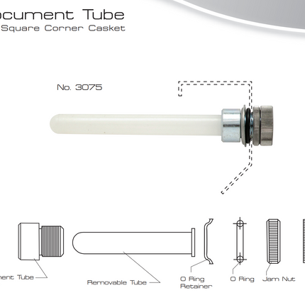Document Tube – Casket Builder Supply