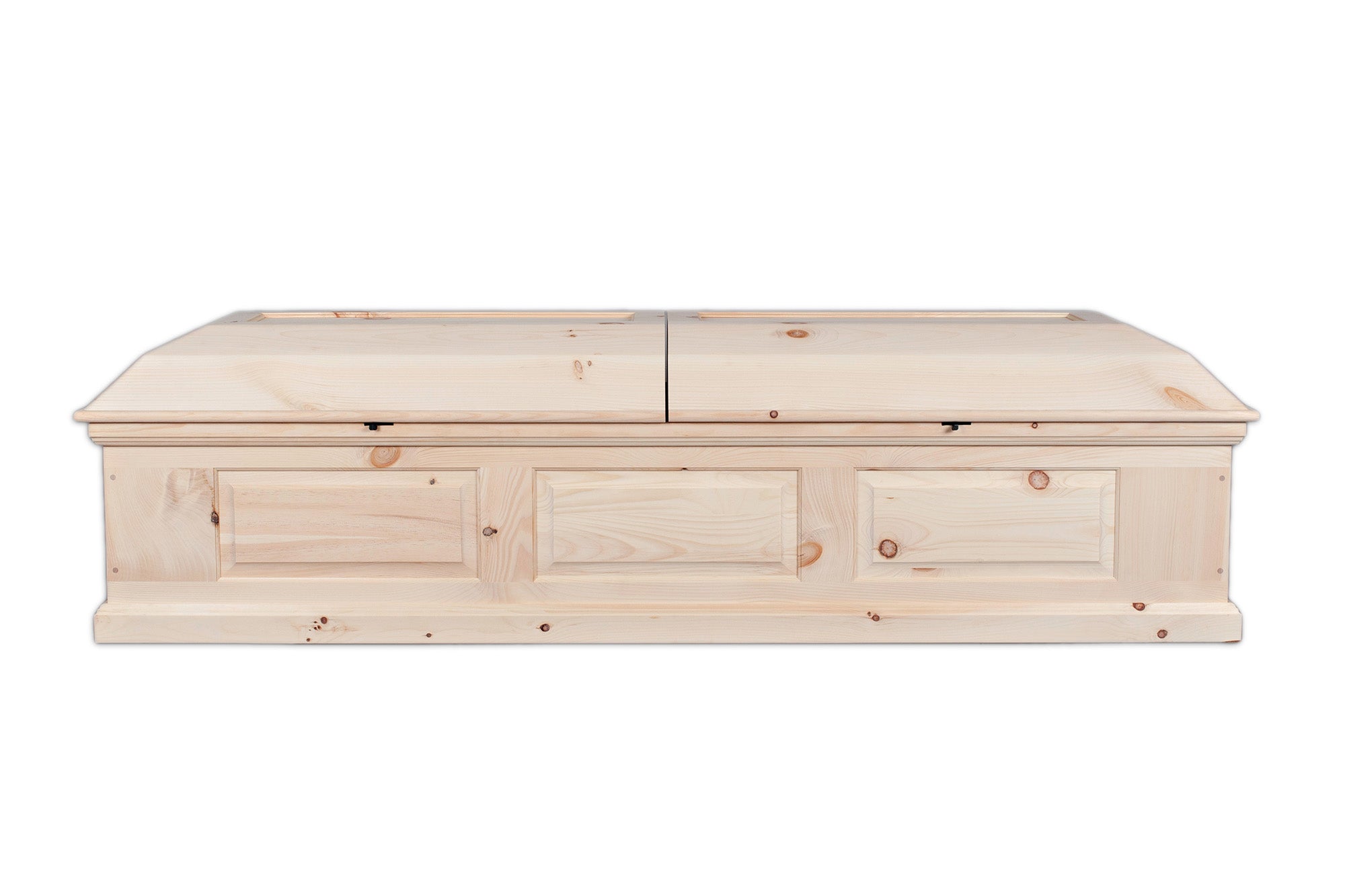 Casket Shell, Craftsman Raised Panel, Solid Wood – Casket Builder Supply